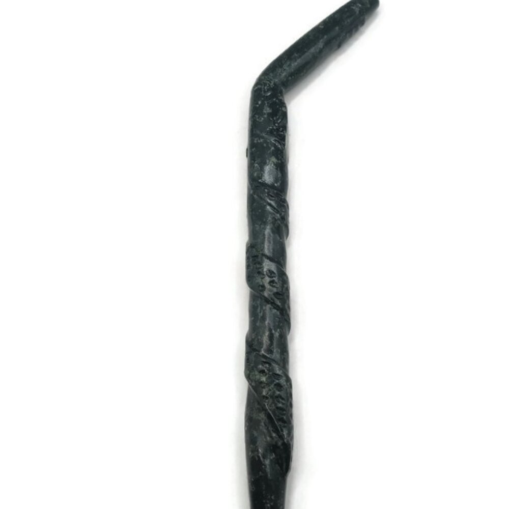 Peruvian Tepi Carved Stone Snake Design Andean Worldv… - Gem